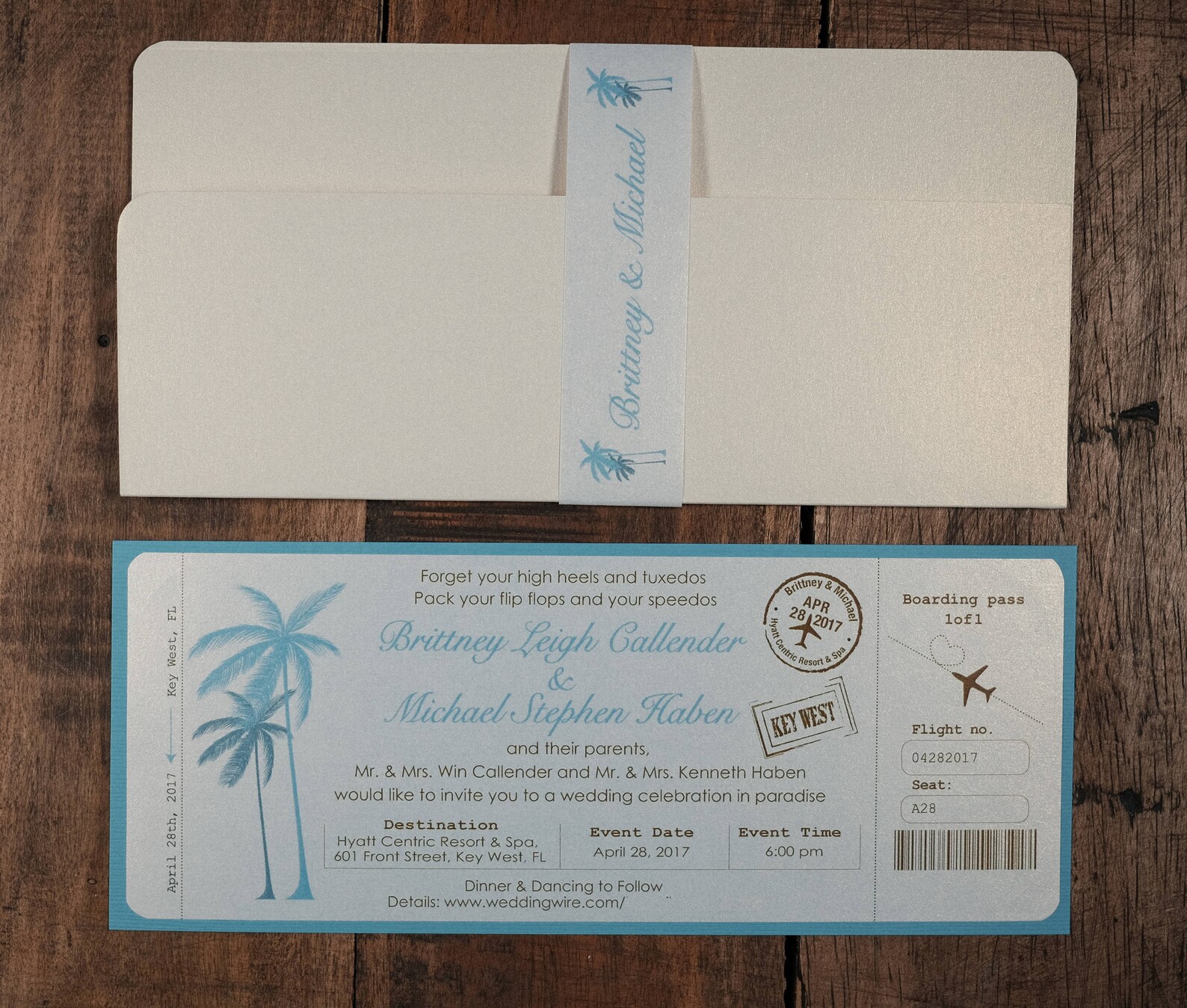 Boarding Pass Invitation Passport Invitation Destination - Etsy