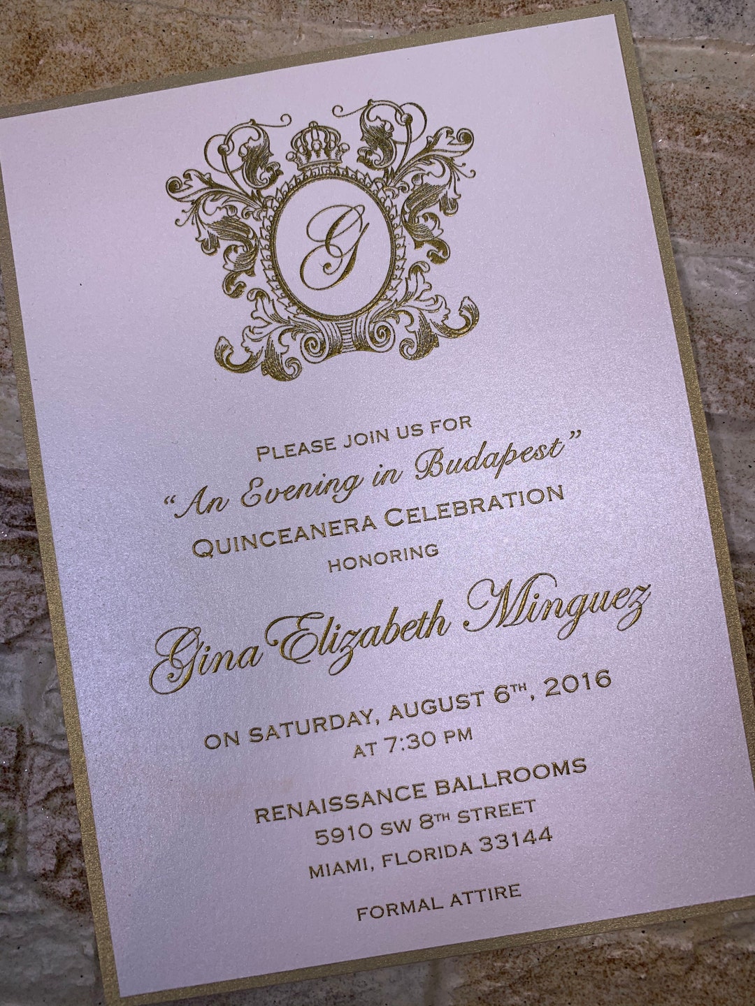 Quinceanera Invitation, Quinceanera Invitations, Quinceanera ...