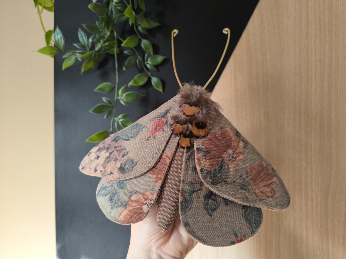 Easy PDF Moth Tutorial, Simple Sewing Pattern, Digital Download, Fabric ...