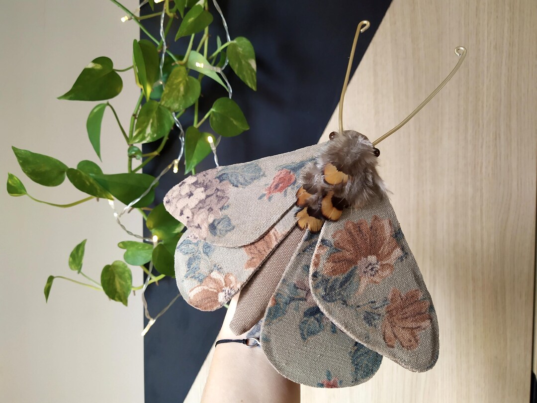 Easy PDF Moth Tutorial, Simple Sewing Pattern, Digital Download, Fabric ...