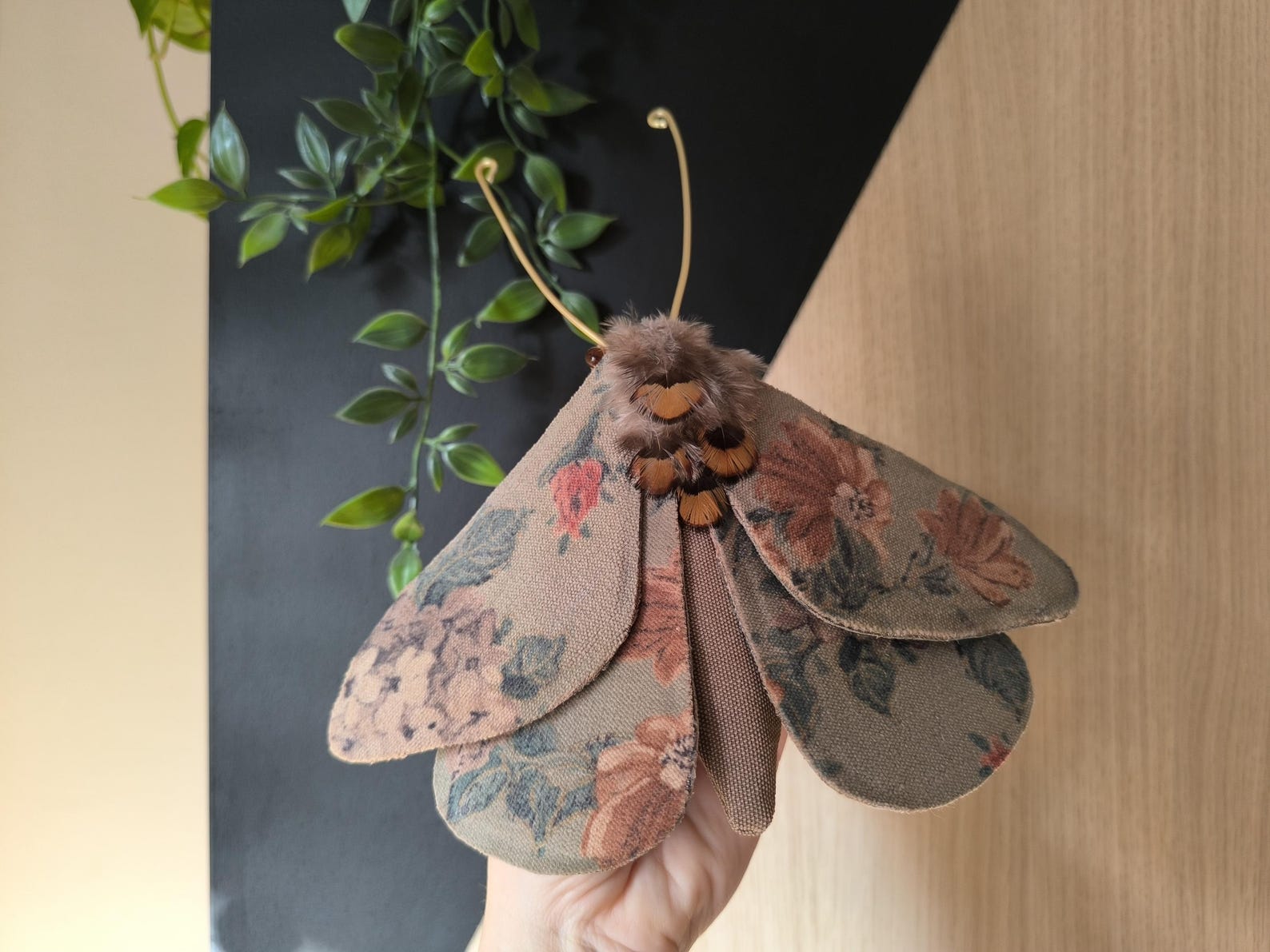 Easy PDF Moth Tutorial, Simple Sewing Pattern, Digital Download, Fabric ...