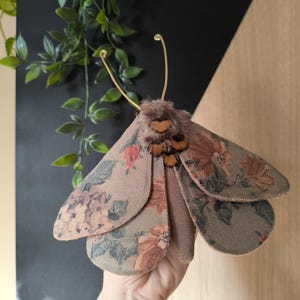 Easy PDF Moth Tutorial, Simple Sewing Pattern, Digital Download, Fabric ...