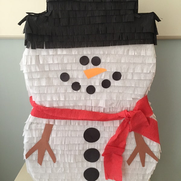 Snowman Pinata - Etsy