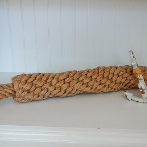 Rope Fender Knotted Rope Decor Rustic Beach Decor Nautical Decor ...