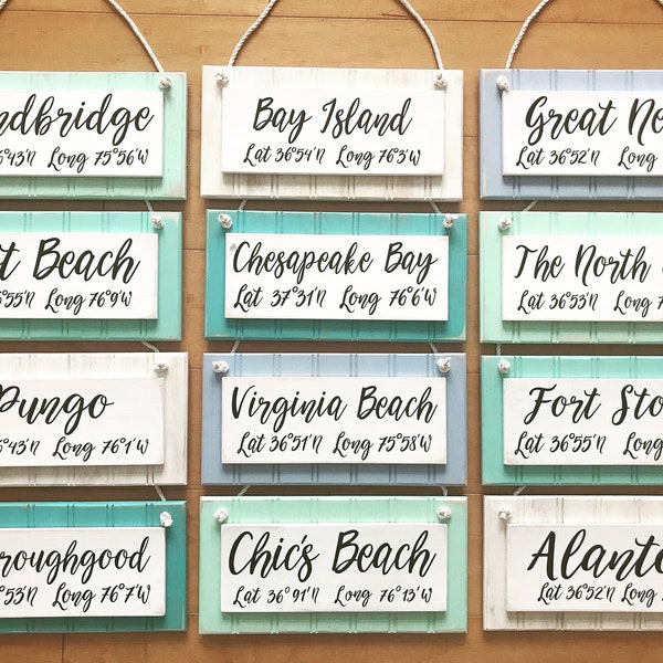 Coastal Signs - Etsy