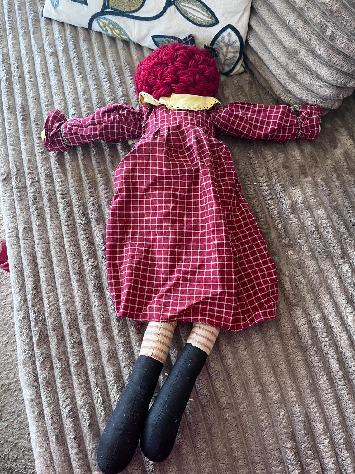 Large Raggedy Ann & Andy Ragdolls Doll Set - Etsy