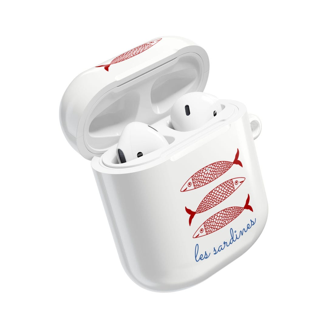 Sardines AirPod Case Fish Accessories Cute Fisherman Aesthetic Summer Airpods Cases 2nd 3rd 4th ...