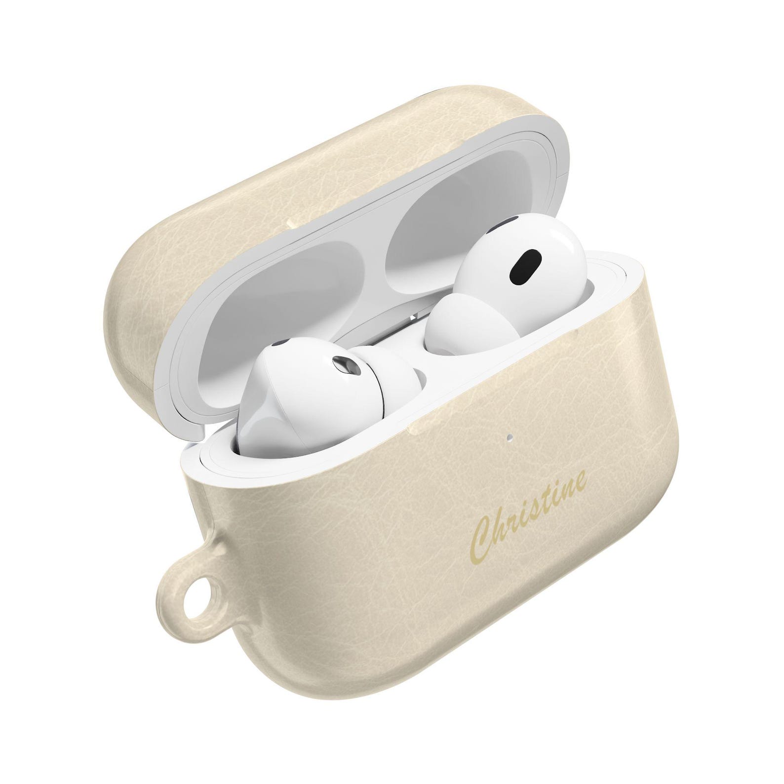 Personalized AirPod Case Monogram Accessories Leather Look Cute Airpods ...