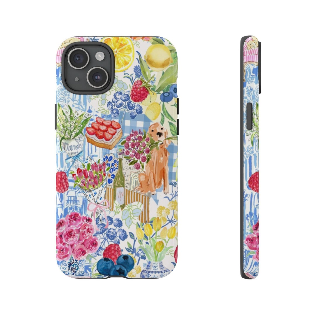 Sunny Sunday Collage Phone Case Cute Coquette Preppy Aesthetic Summer ...