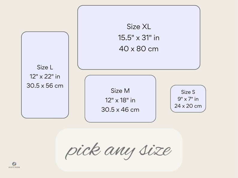 Cute Desk Mat Blue Collage Desk Mat, Ciao Bella Italy Mouse Pad, Preppy ...