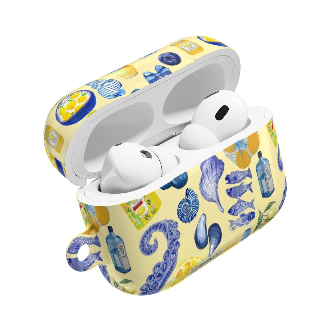 Italian Summer Collage AirPod Case Accessories Cute Aesthetic Trendy ...