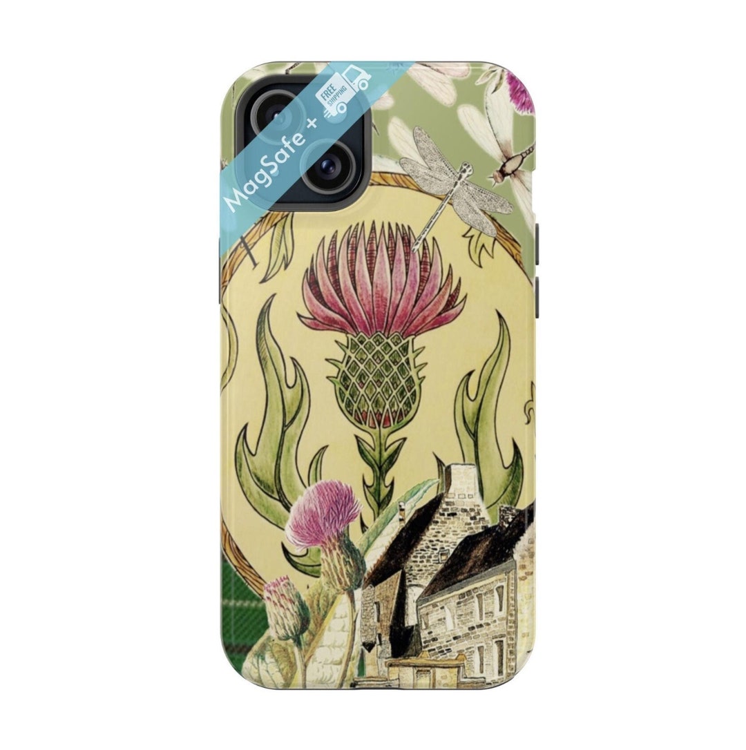 Outlander Inspired Magsafe iPhone Case Collage Scottish Thistle ...