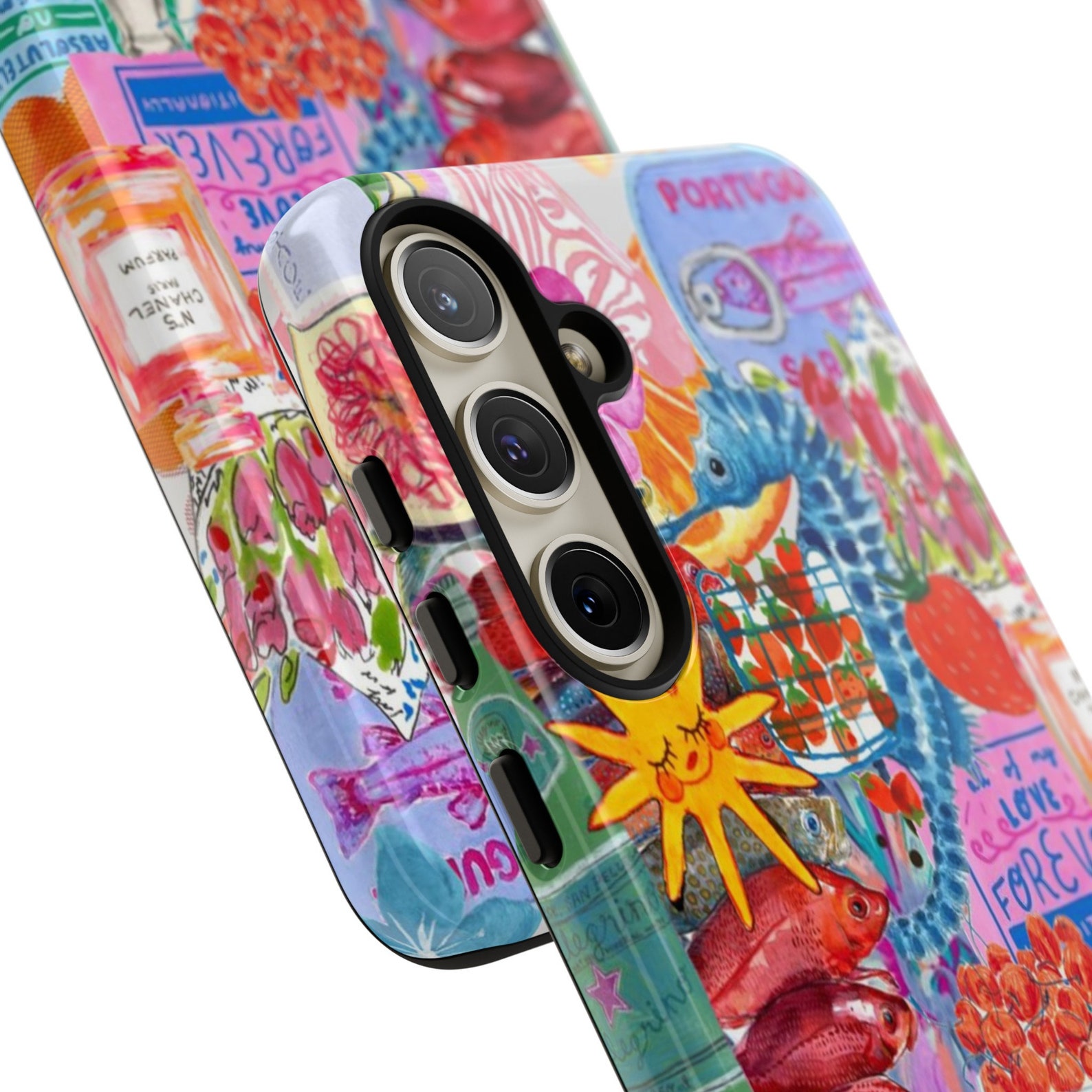 Portugal Summer Collage Phone Case Mediterran Vacation Scrapbook Case ...