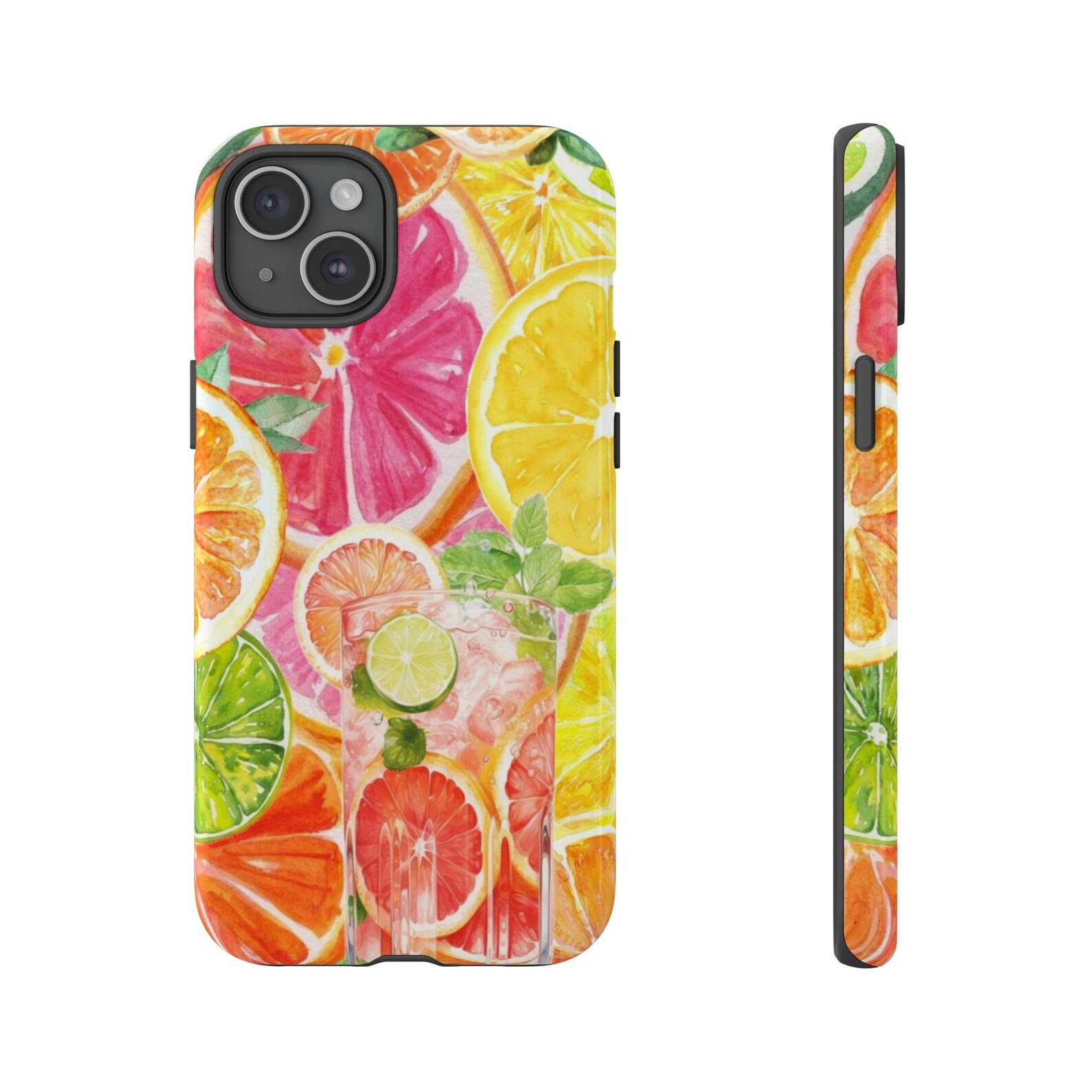 Pink Lemonade Collage Phone Case Summer Citrus Vibes Preppy Aesthetic ...