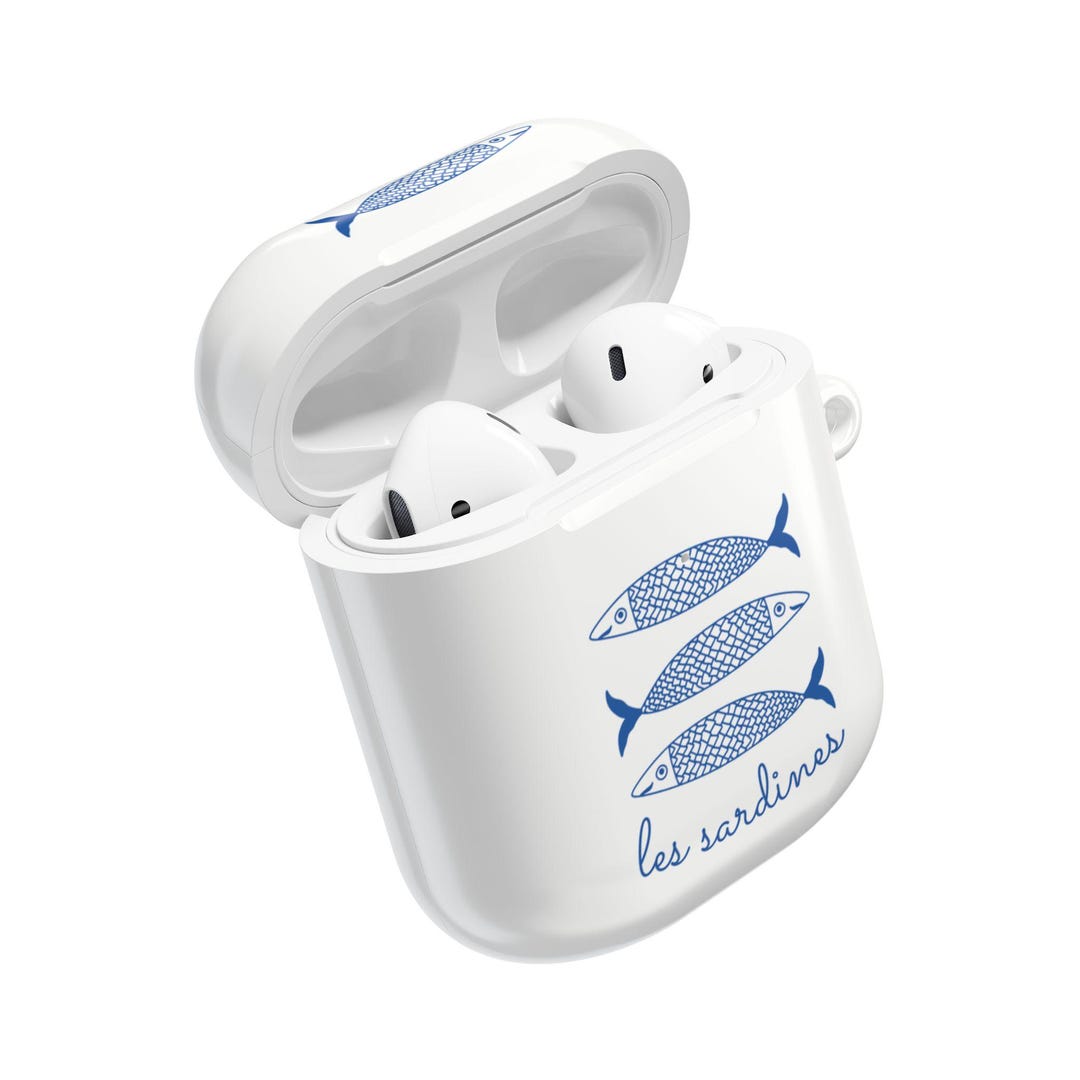 Sardines AirPod Case Fish Accessories Cute Fisherman Aesthetic Summer ...