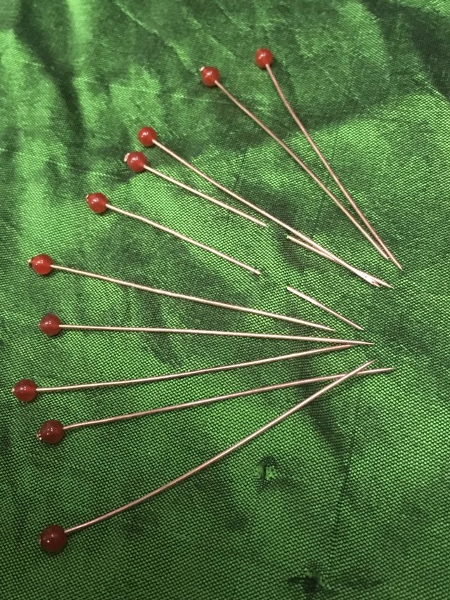 PAIR of Medieval Veil Pins. Medieval Dress Pin. Renaissance - Etsy