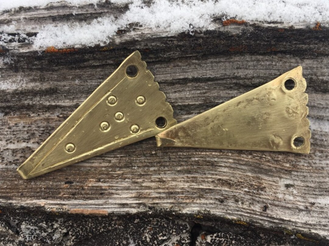 Viking Leg Wrap Hooks. Early Medieval Winingas Hooks. Anglo-saxon ...