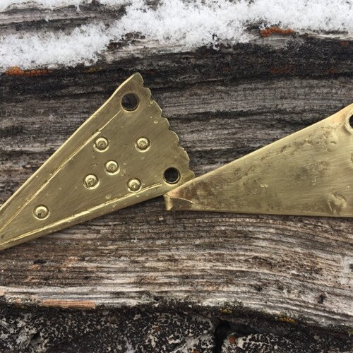 Viking Leg Wrap Hooks. Early Medieval Winingas Hooks. - Etsy