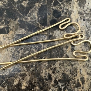 Simple Medieval Hairpin. Renaissance Hairpin. Historical Hairpin ...