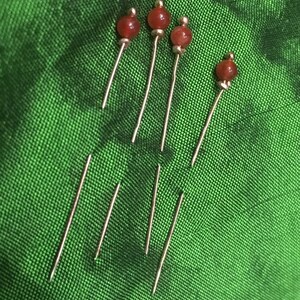 PAIR of Medieval Veil Pins. Medieval Dress Pin. Renaissance Pins. SCA ...