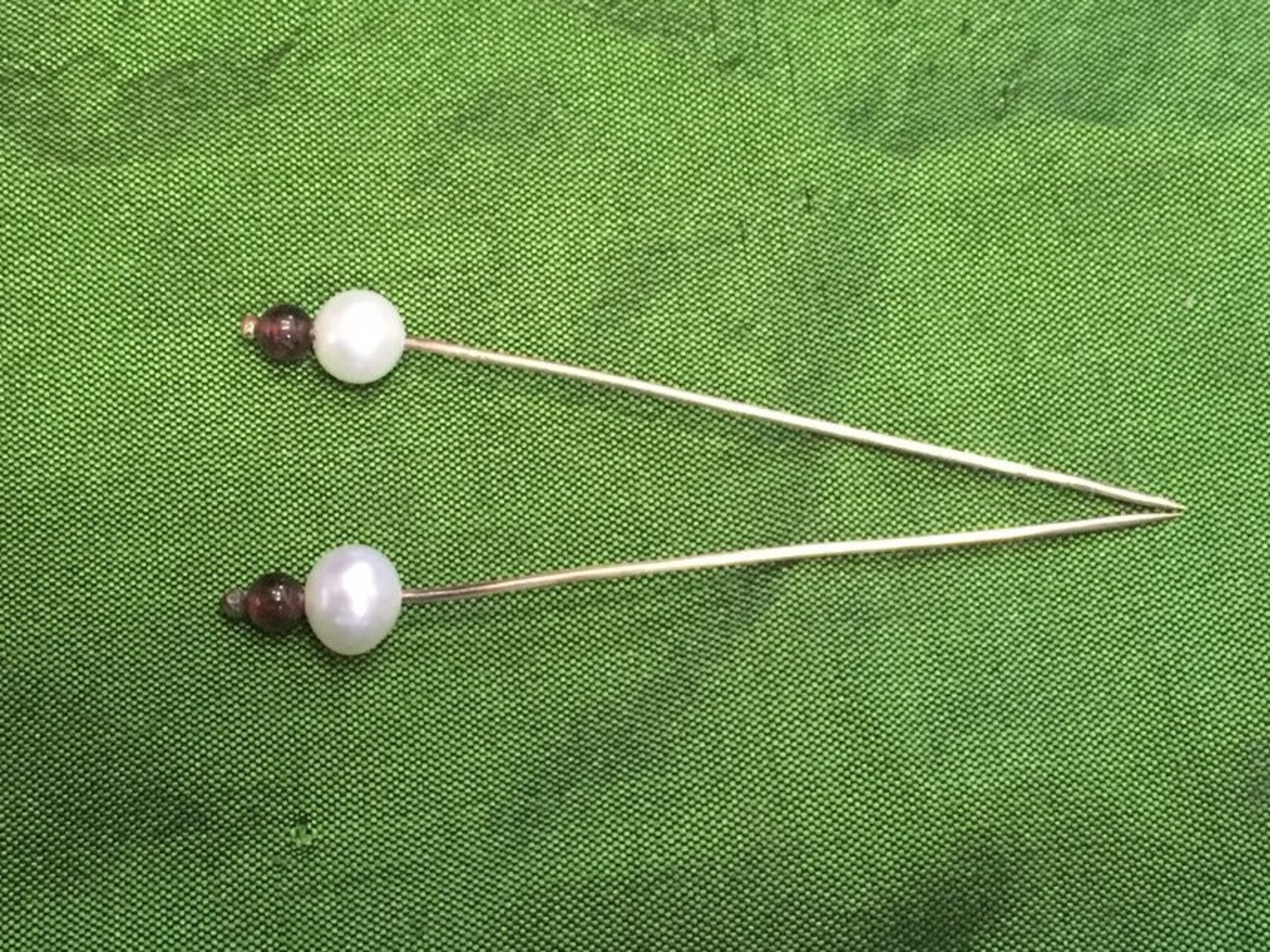 PAIR of Brass Medieval Veil Pins. Medieval Dress Pin. Renaissance Pins ...