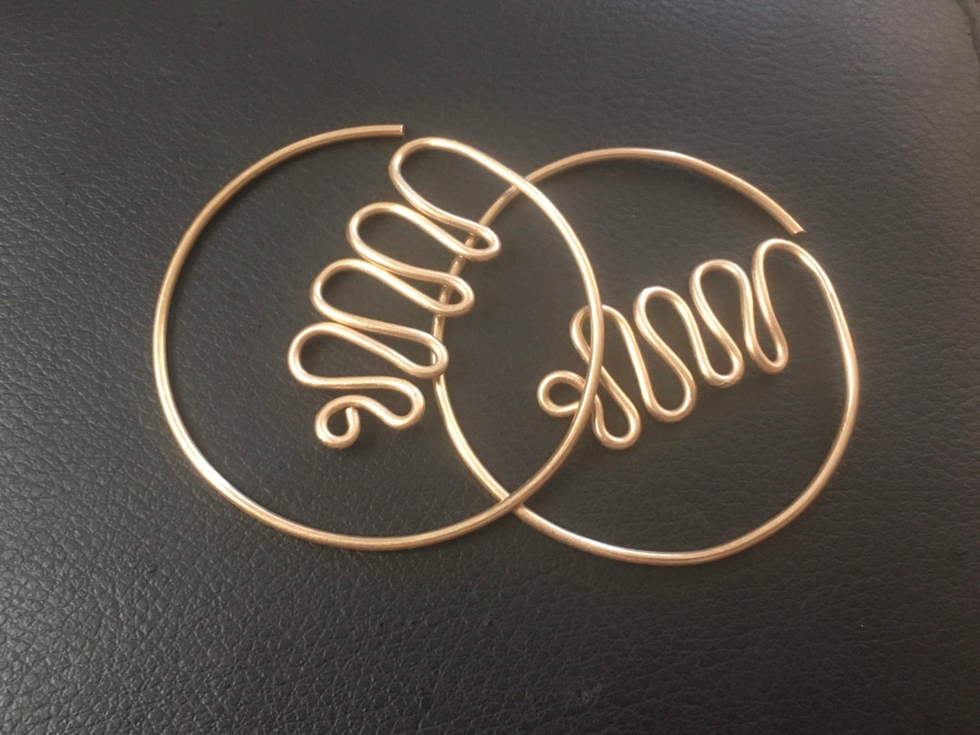 Pair of Slavic Temple Rings. Temple Rings From Elizavetpol. Kievan Rus ...