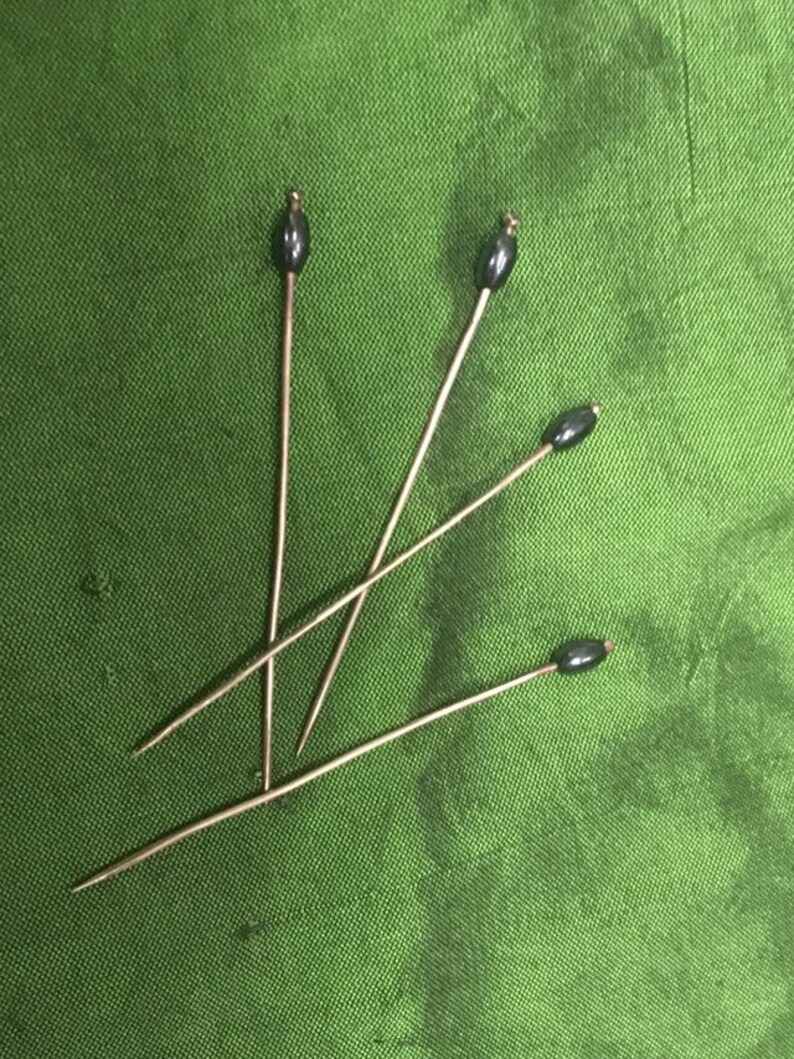 PAIR of Brass Medieval Veil Pins. Medieval Dress Pin. | Etsy