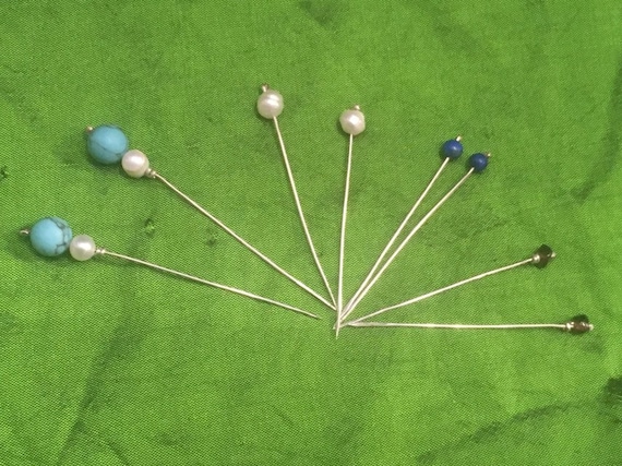 Sterling Silver Medieval Veil Pin. Medieval Dress Pin. | Etsy