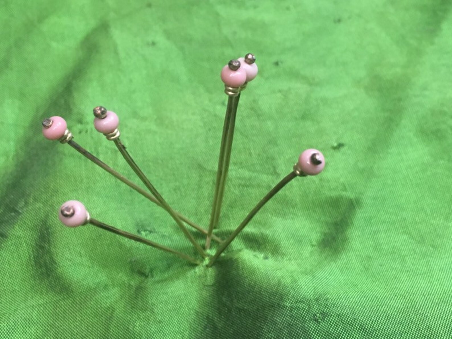 PAIR of Brass Medieval Veil Pins. Medieval Dress Pin. | Etsy