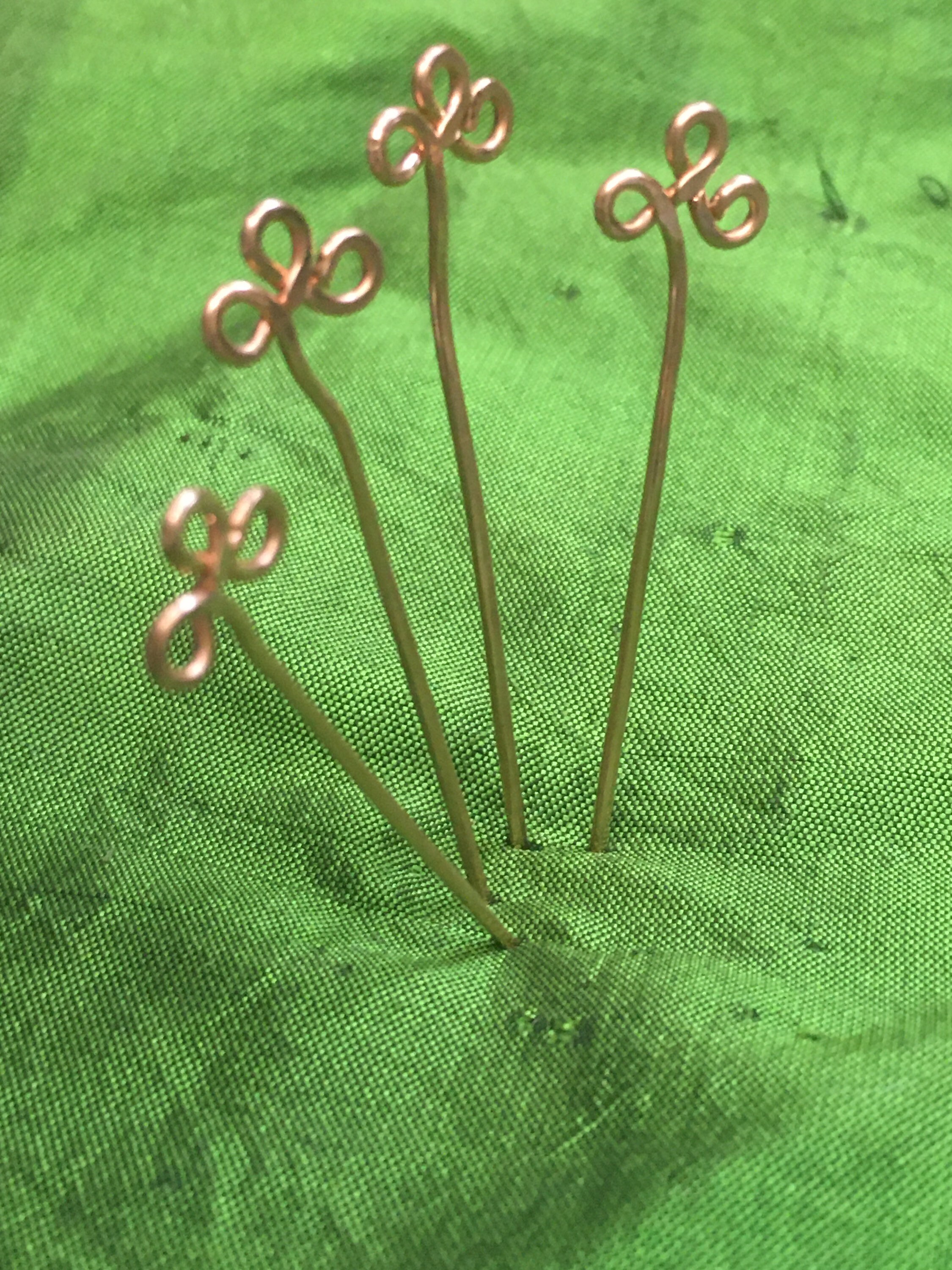 Medieval Brass or Copper Pins. Veil Pins. Sewing Pinned | Etsy