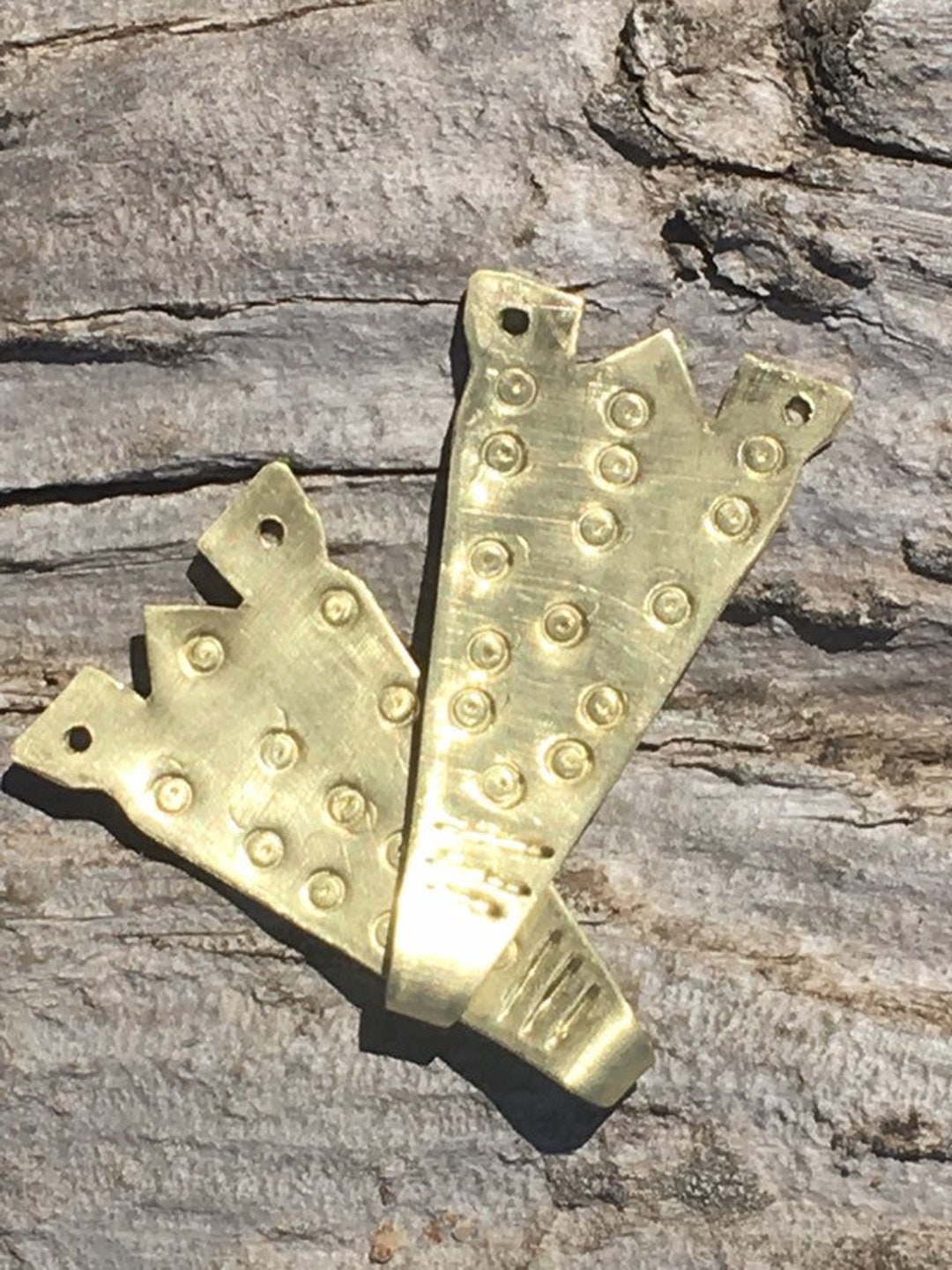 PAIR of Viking Leg Wrap Hooks. Anglo-saxon Winingas Hooks. Slavic Leg ...