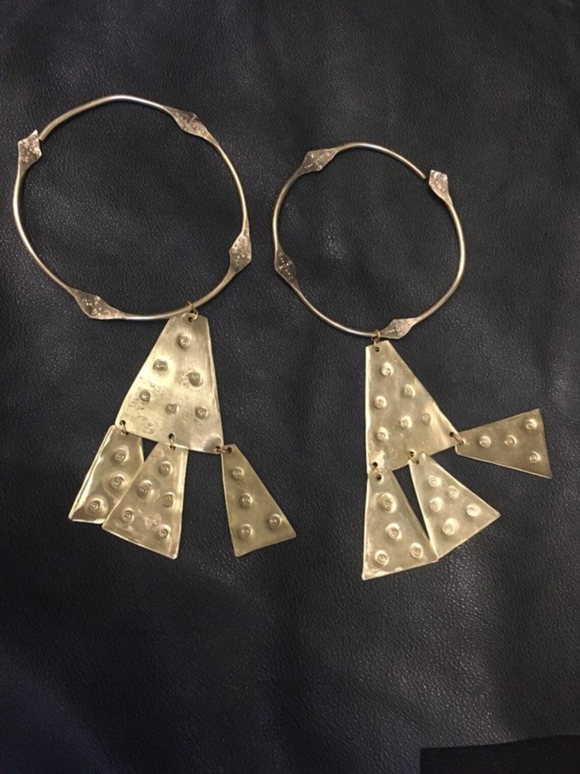 Pair of Novgorod Pendant Temple Rings. Slavic Temple Rings. - Etsy