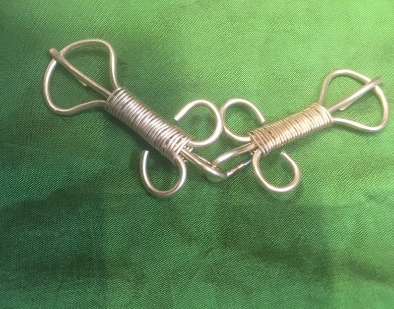 PAIR of Viking Leg Wrap Hooks. Anglo-saxon Winingas Hooks. - Etsy