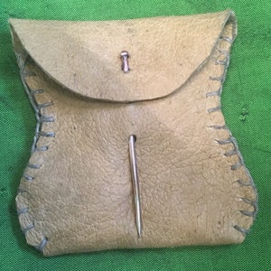 Kievan Rus Needle Case. Slavic Wallet With a Set of Needles and Pins ...