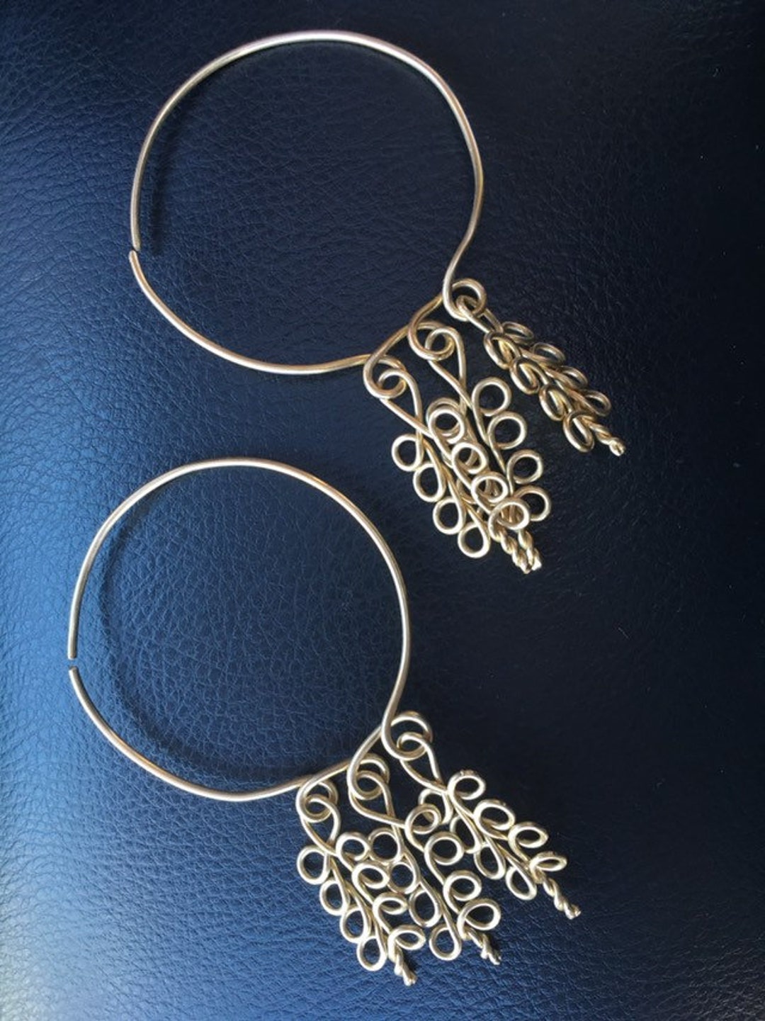 Pair of Slavic Temple Rings. Great Moravian Temple Rings. Kievan Rus ...