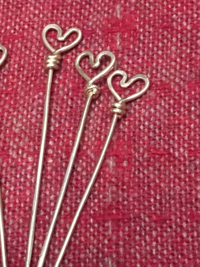 SCA, LARP Brass Pins. Veil Pins. Sewing Pinned Needles. Dress Pins ...