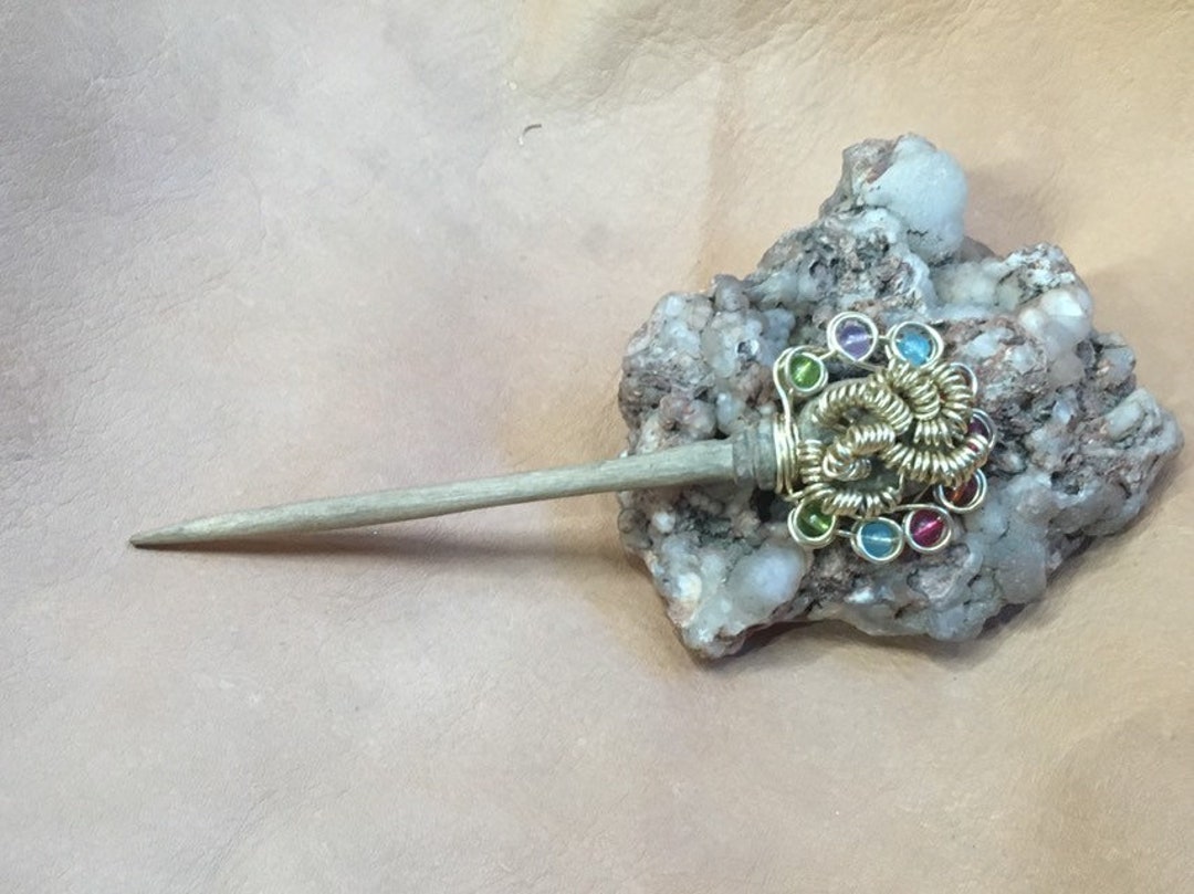 Replica of Coptic Hairpin. Late Roman Hair Stick. Egyptian Hairpin ...