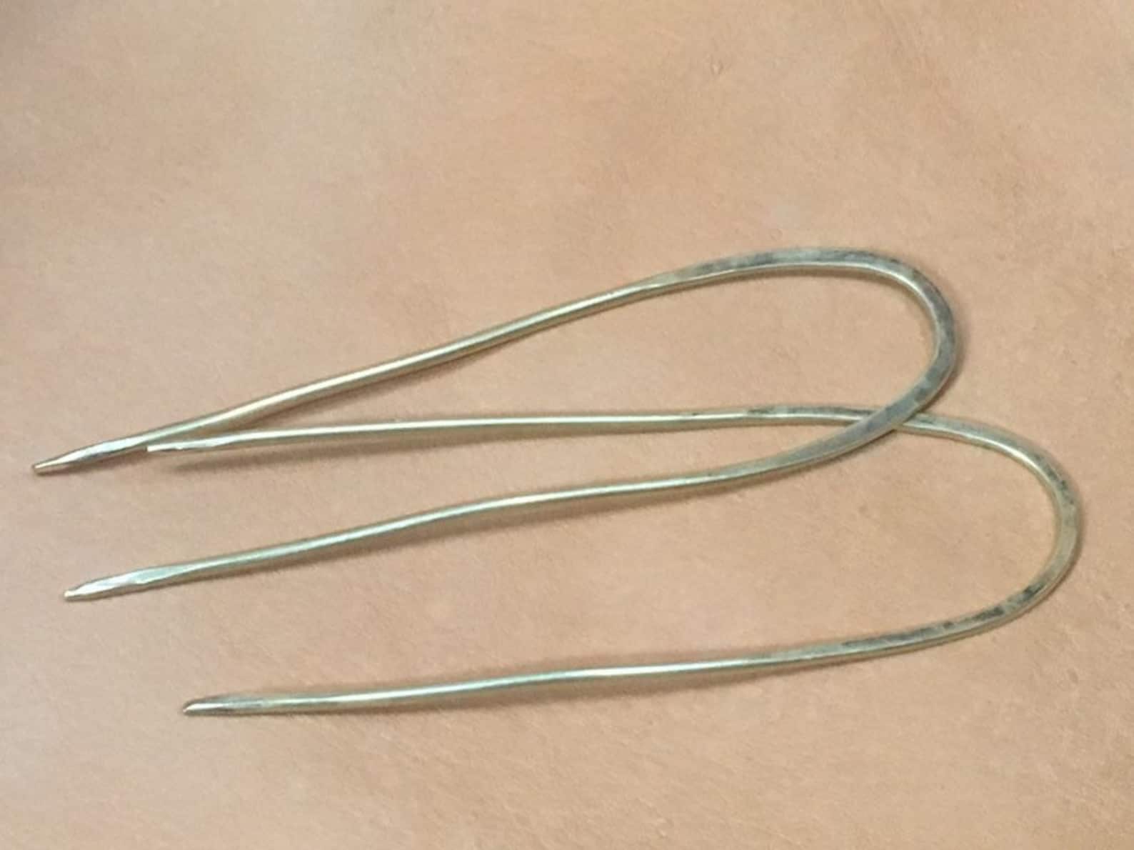 Simple Medieval Hairpin. Renaissance Hairpin. Historical - Etsy