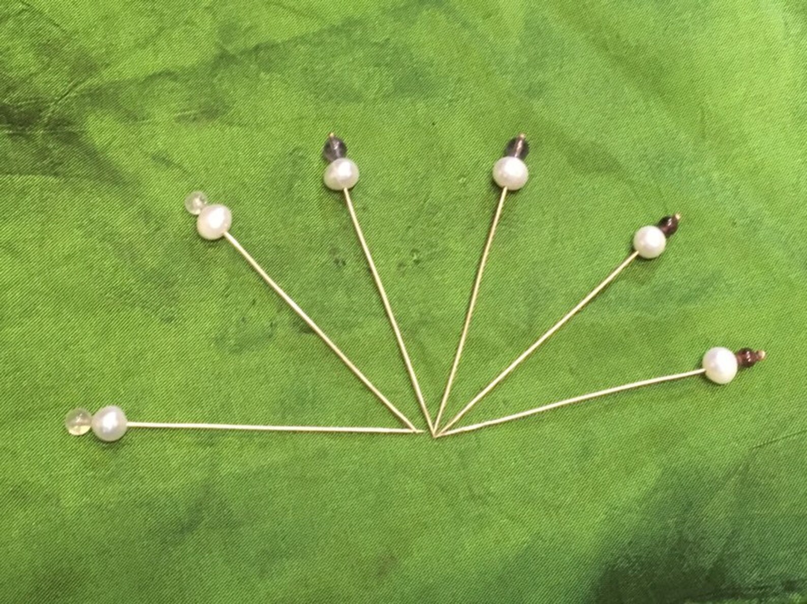 PAIR of Brass Medieval Veil Pins. Medieval Dress Pin. Renaissance Pins ...