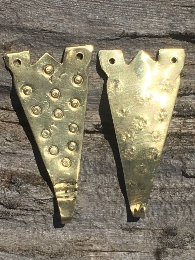 PAIR of Viking Leg Wrap Hooks. Anglo-saxon Winingas Hooks. | Etsy