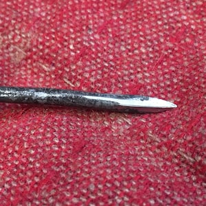 Medieval Hand Forged Awl. Historical Awl. Lozenge Cross-section Shape ...