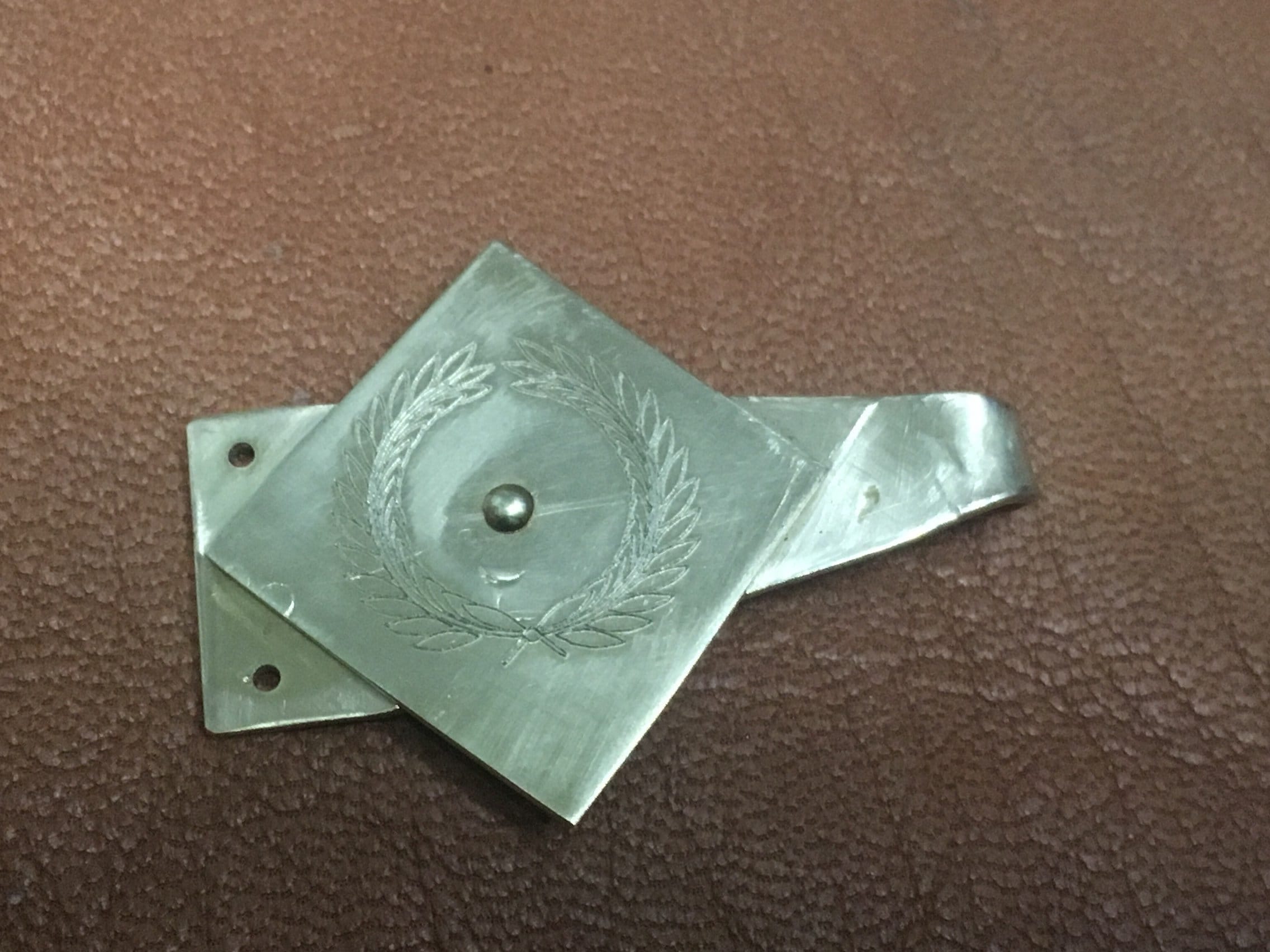 Brass Medieval Cloak Clasp. SCA Cloak Clasp. Laurel Wrist | Etsy