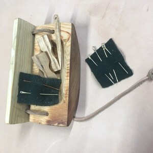 Viking Sewing Kit. Early Medieval Sewing Kit in Hand Carved Wooden Box ...