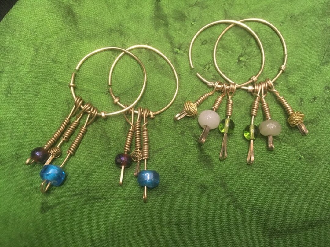 Pair of Slavic Temple Rings/ Kievan Rus Temple Rings for Reenactment ...