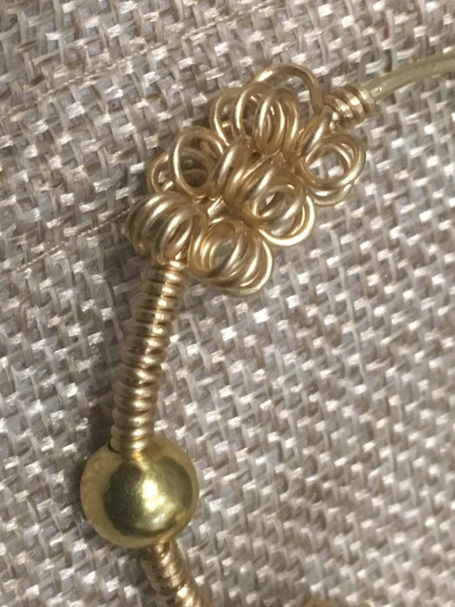 Brass Slavic Temple Rings. Kievan Rus Coil Temple Rings. - Etsy