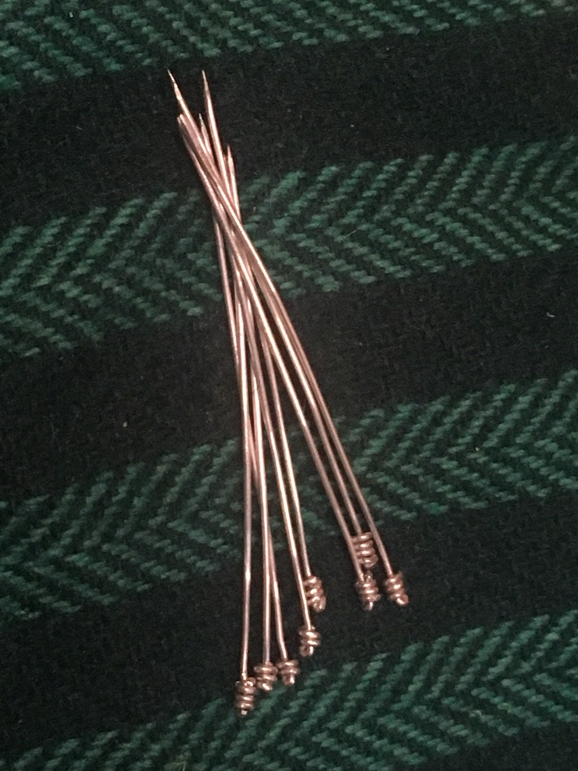 Medieval Brass or Copper Pins. Veil Pins. Sewing Pinned | Etsy