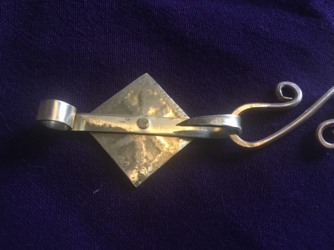 Brass Medieval Cloak Clasp. 15th Century Cloak Clasp. 14th Century Cape ...