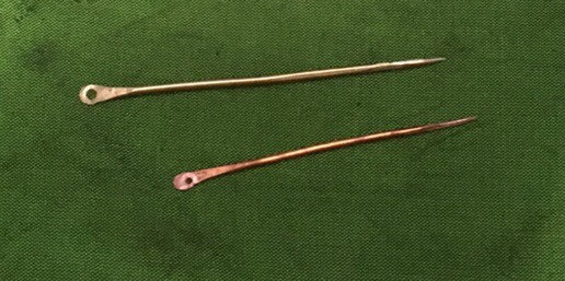 Sterling Silver Viking Needle Case. Early Medieval Needle Case | Etsy