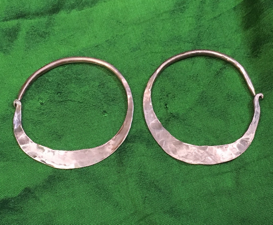 Slavic Temple Rings/ Copper Kievan Rus Temple Rings/ Western - Etsy