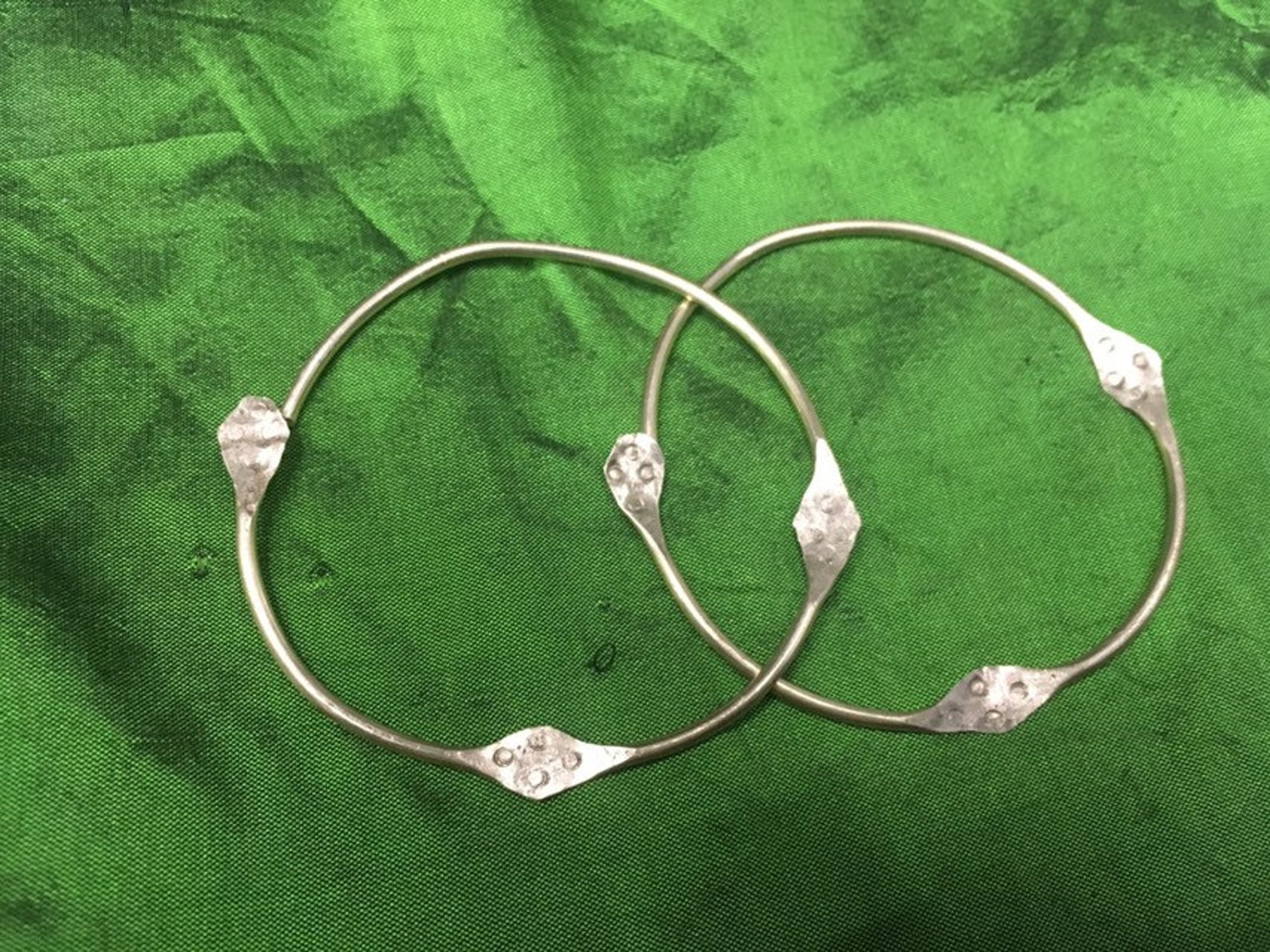 Pair or Novgorod Temple Rings. Brass Slavic Temple Rings. - Etsy